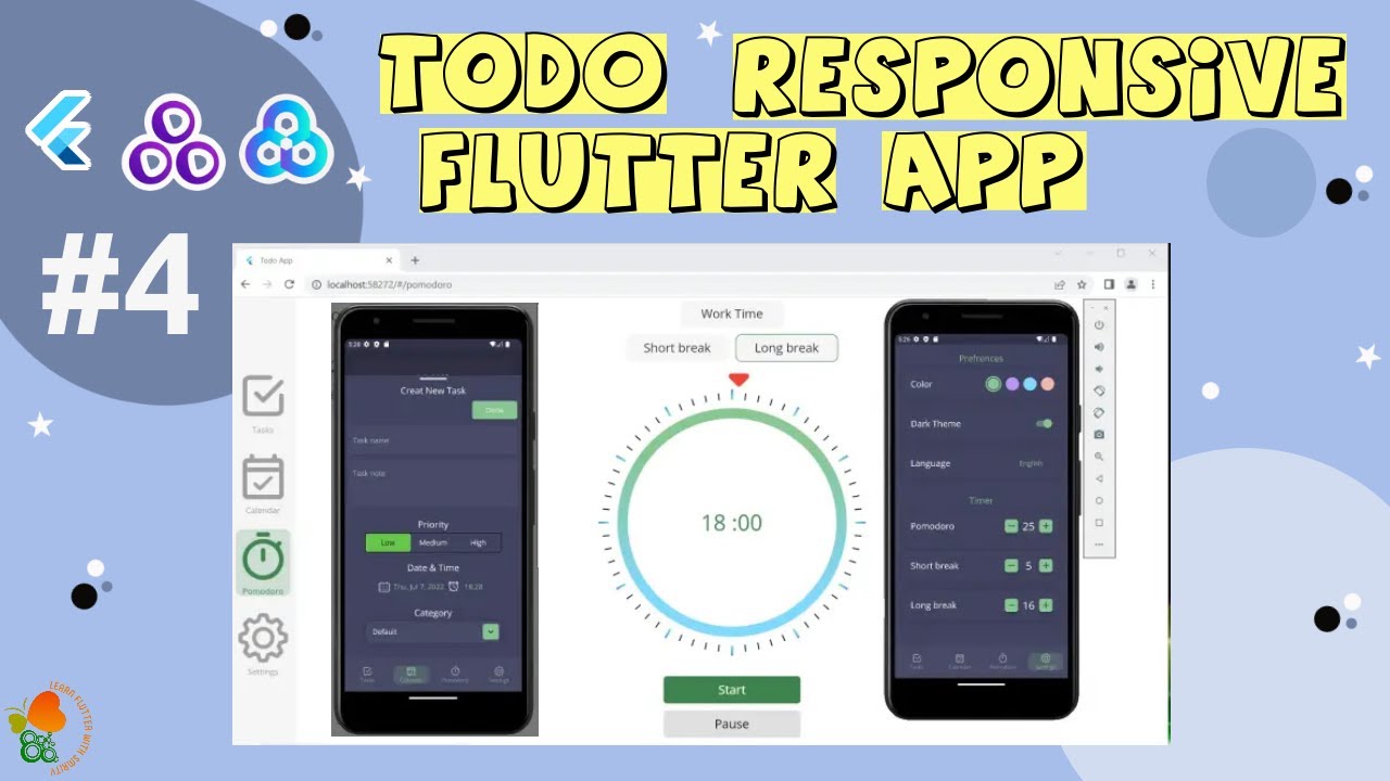 Todo Responsive Flutter Web App Getx Hive Crud Part 1 Youtube