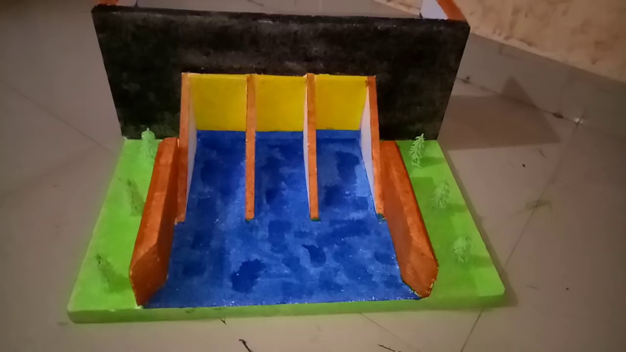 School Project Dam Model Project Www Schoolprojectcenter In Youtube