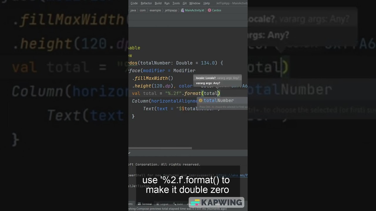 How To Format String In Kotlin Shorts Youtube