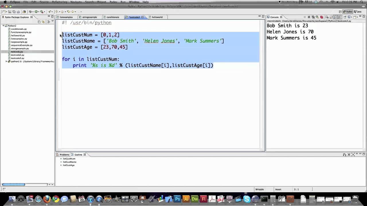 Python 2 7 Tutorial Pt 5 Youtube