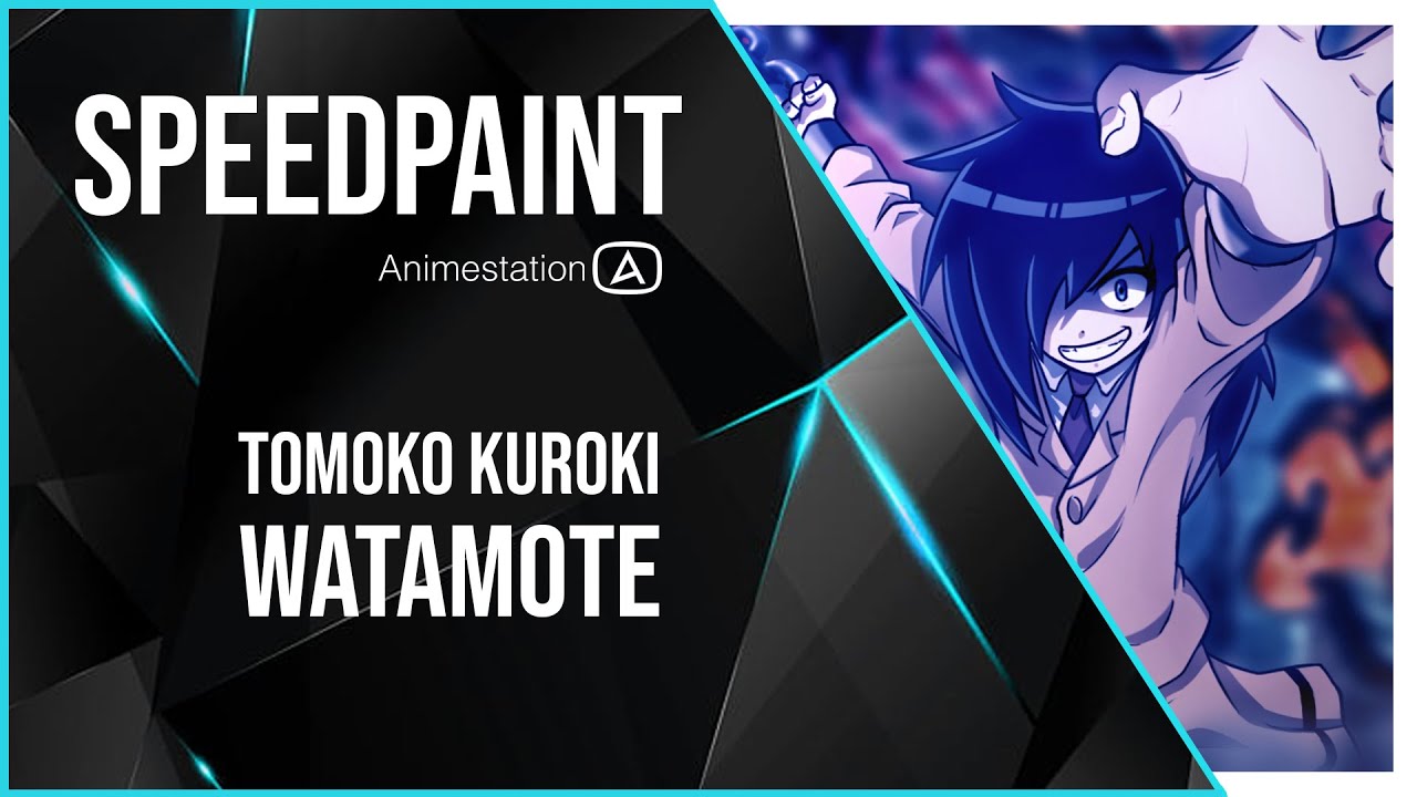 Speedpaint Tomoko Watamote Youtube