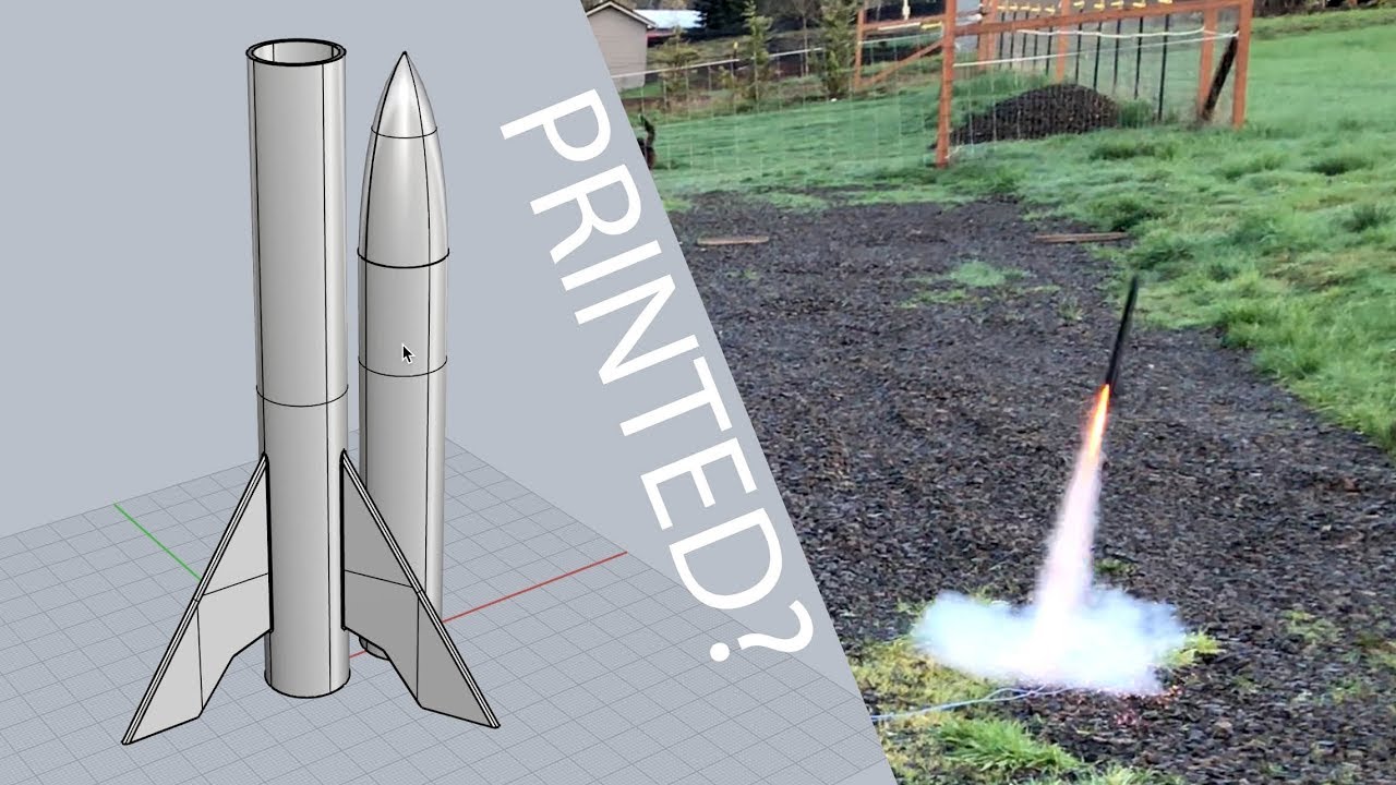 3d Printed Rockets Youtube
