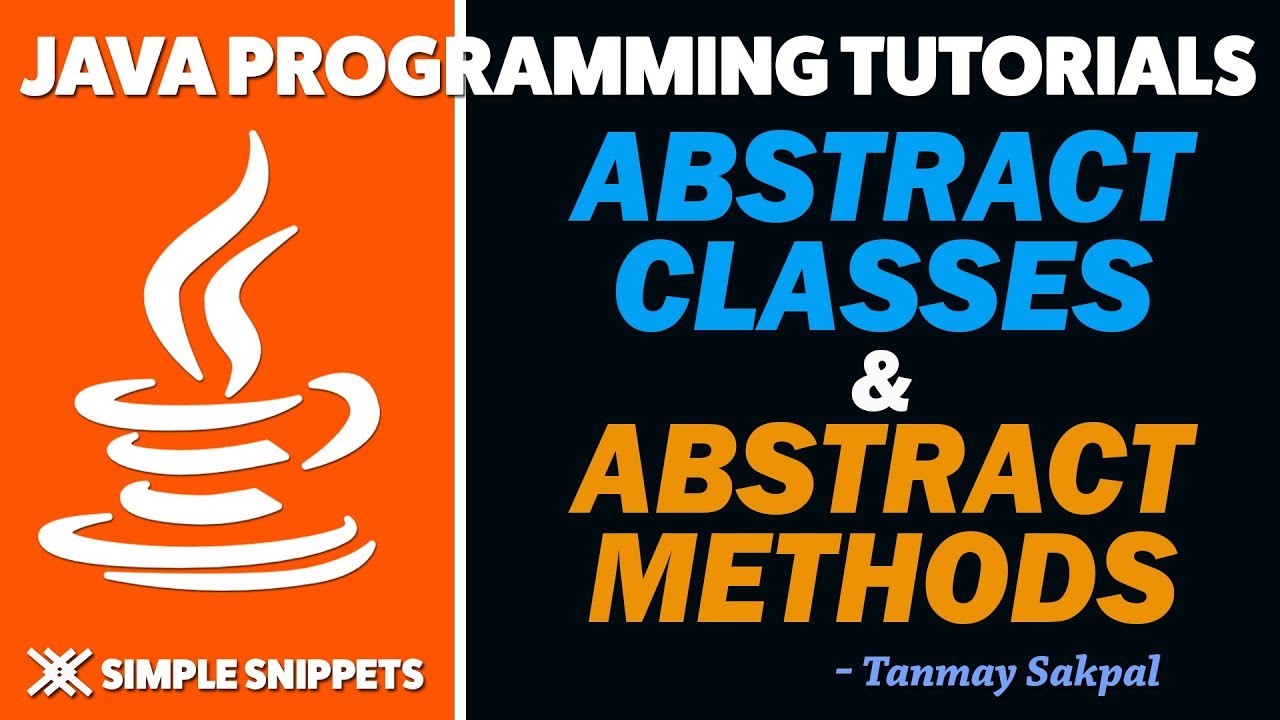 Java Abstract Classes Abstract Methods Explained With Program Example