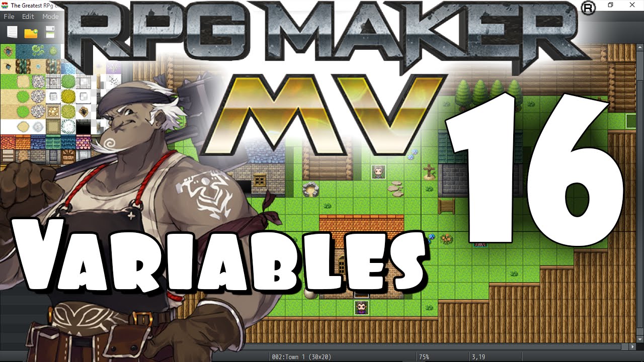 Rpg Maker Mv Tutorial 16 Variables Youtube