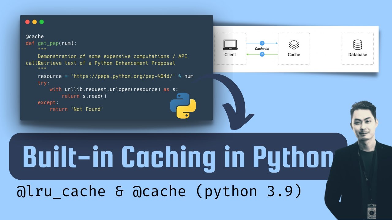 Python S 3 9 Cache And Lru Cache Is Amazing Youtube