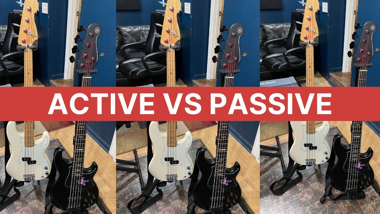 Bass Guitar Active Or Passive Youtube