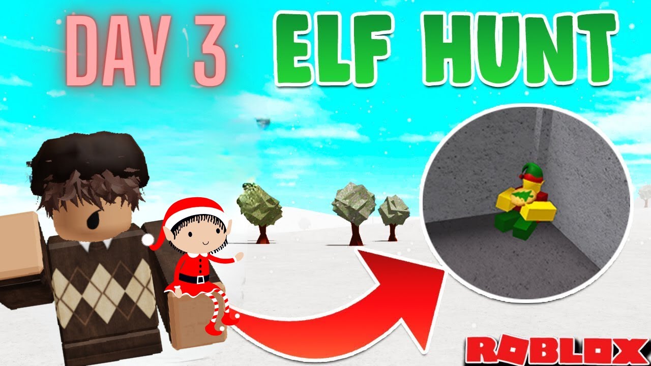 Bloxburg Elf Hunt Day 3 Youtube