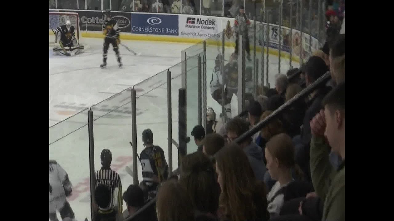 Hockey Minotauros Beat Austin Bruins In Shootout Youtube
