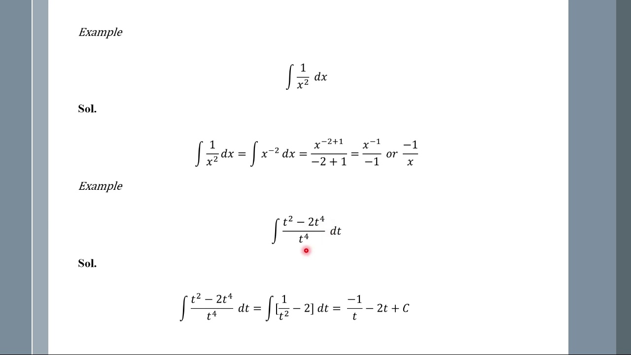 Integration Part1 Youtube