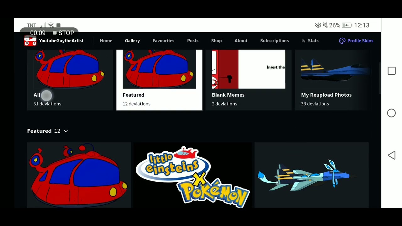 My New Deviantart Account Youtube