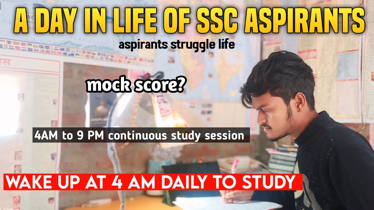 My 4 00 Am Daily Study Routine вџ рџ љ A Day In Life Of Ssc Aspirants