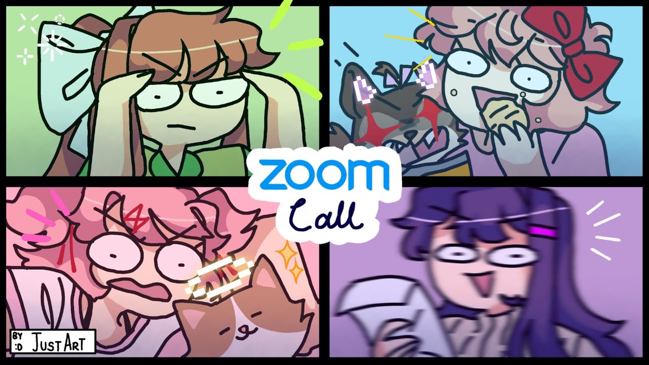 Zoom Call Ddlc Animatic Youtube