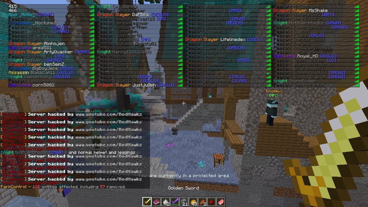 Jeracraft Net Server Griefing Youtube