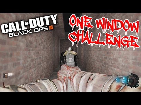 One Window Challenge Bo3 Custom Zombies Youtube