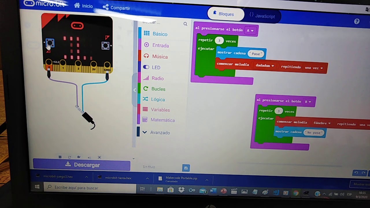 Programación Makecode Youtube