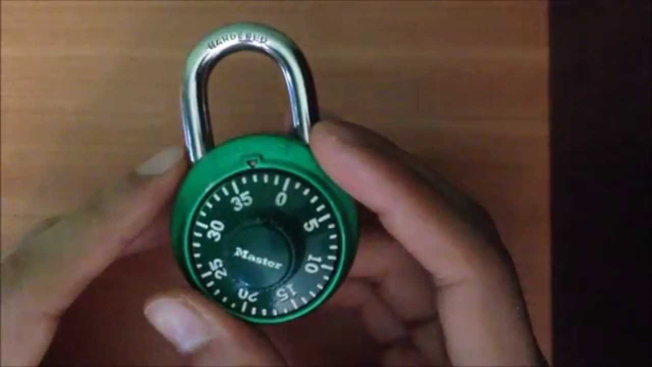 Master Lock Hack Youtube