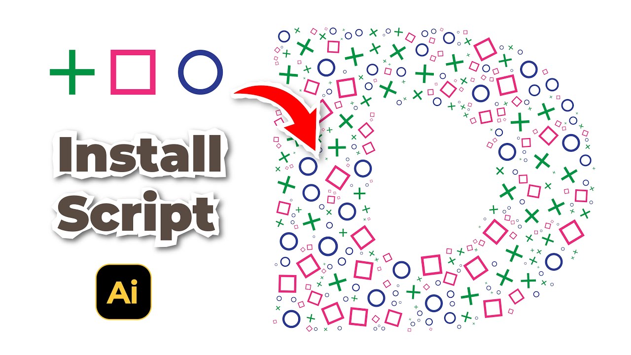 How To Install And Use Script In Illustrator Youtube