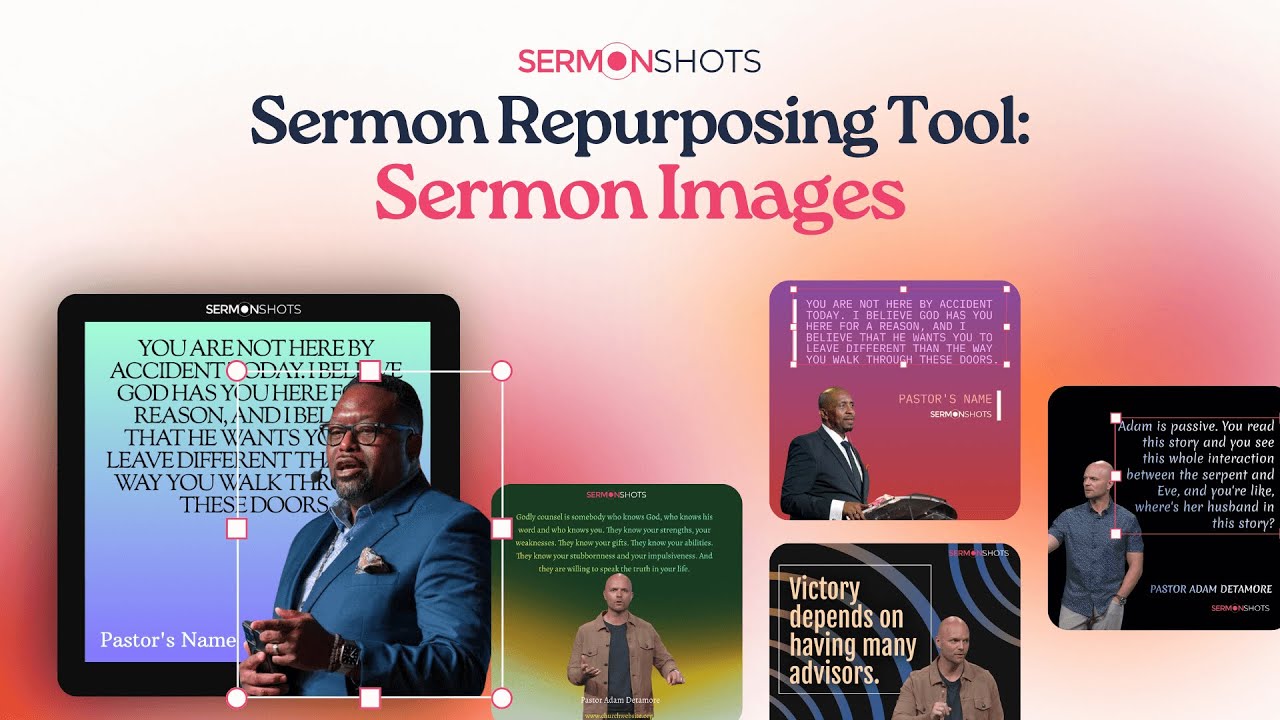 Sermon Images Tutorial Youtube