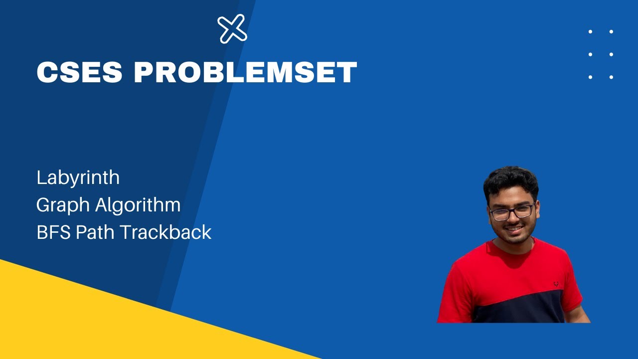 Cses Problem Set Labyrinth Youtube