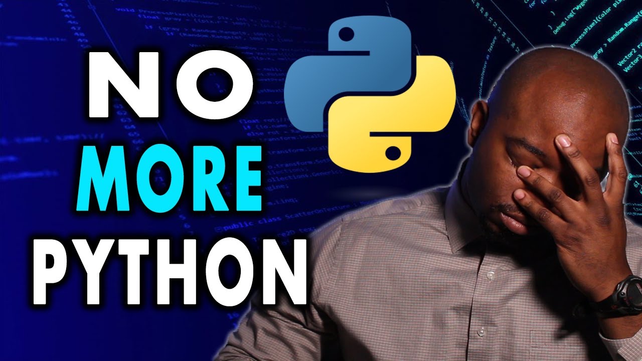 Python Failed Us What Should Software Developers Do Youtube