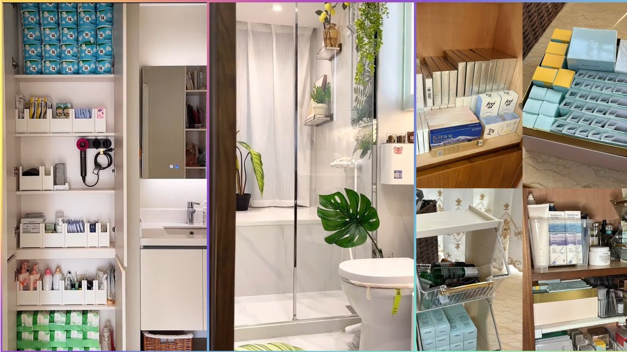 Fancy Bathroom Organizing рџћђ Laundry Refill Restocking Skincare