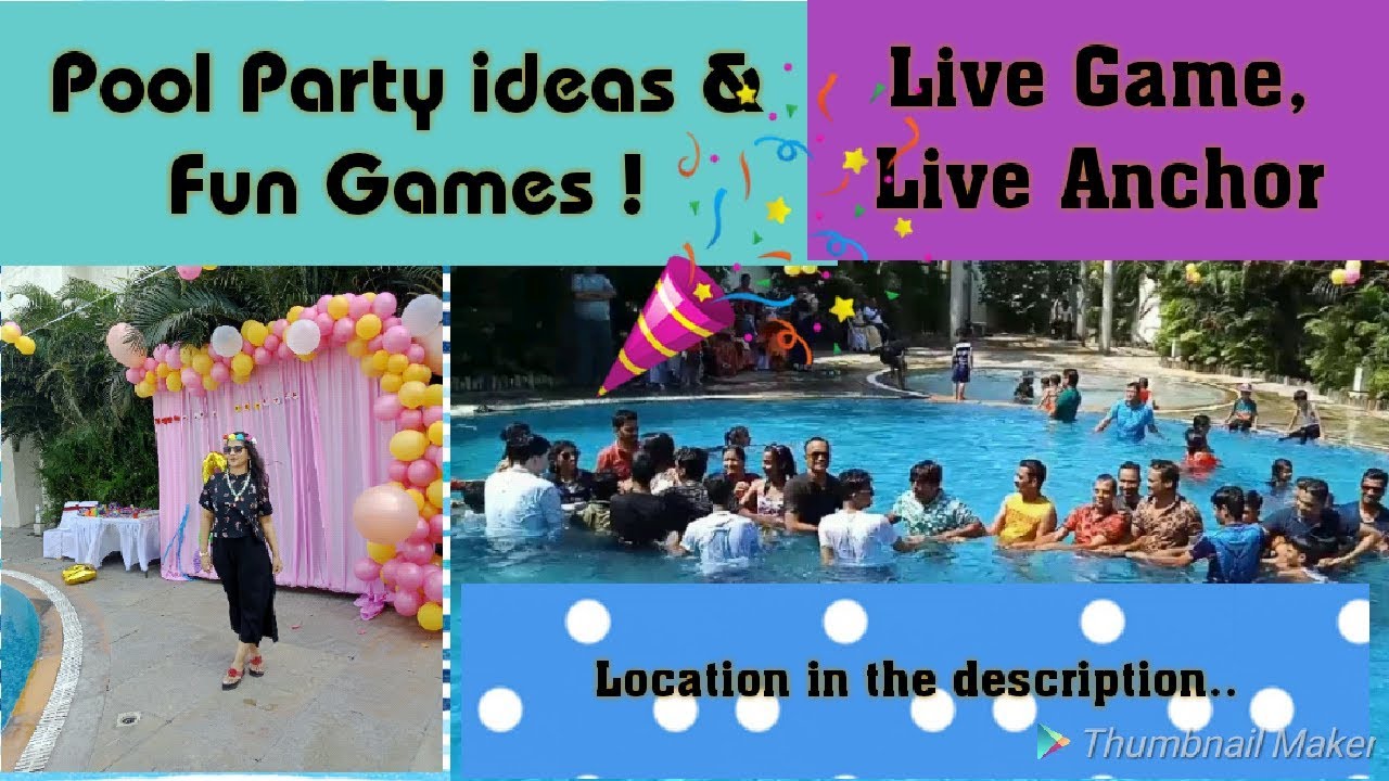 Swimming Pool Party Games