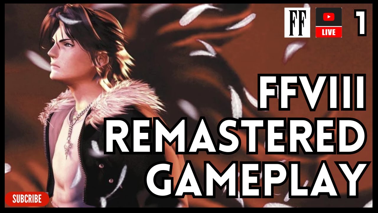 Final Fantasy Viii Remastered Long Gameplay 1 6 Youtube