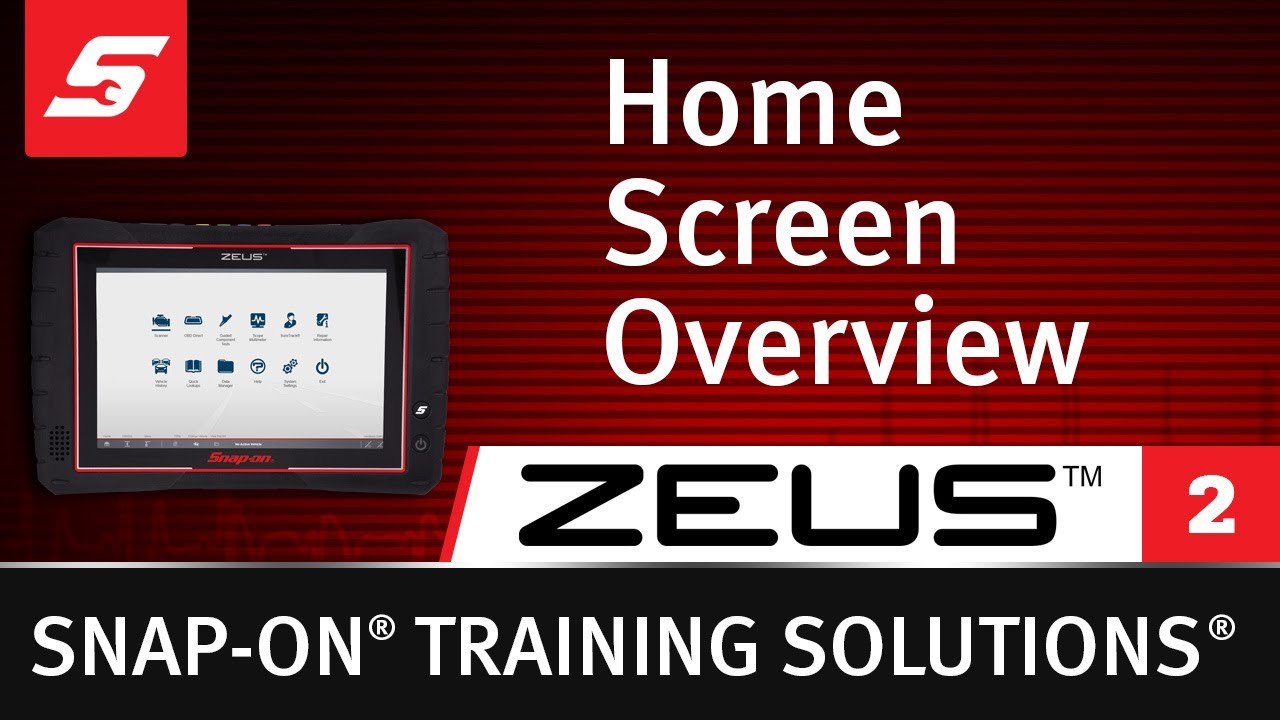 Diagnostics Capabilities Overview Zeus Pt 2 14 Snap On Training