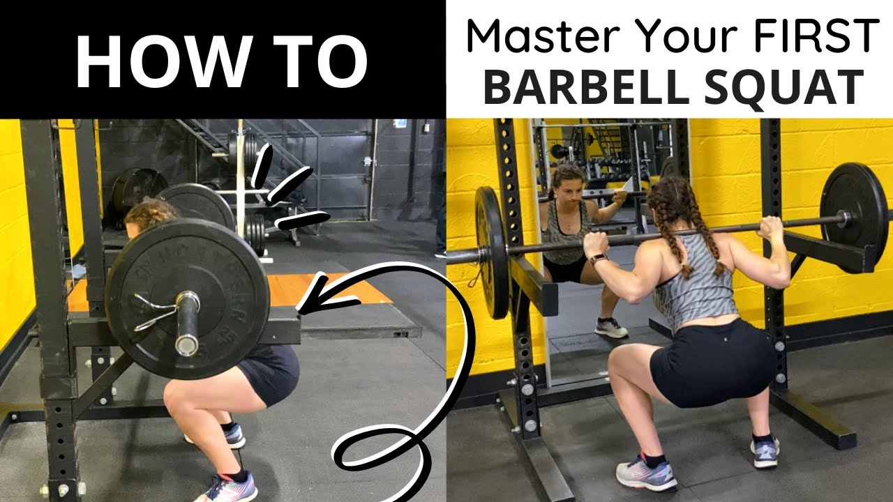 How To Barbell Squat Full Tutorial For Beginner S Youtube