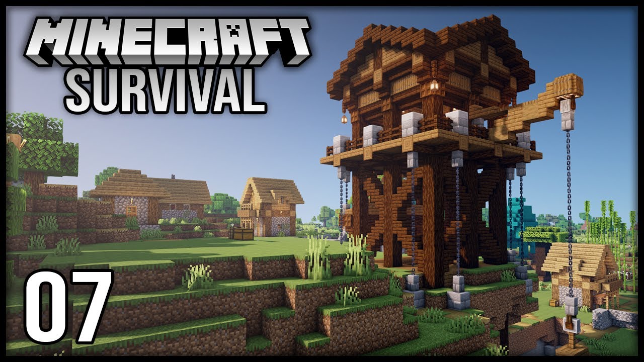 Minecraft 1 17 Survival Let S Play Episode 7 The Mining Outpost