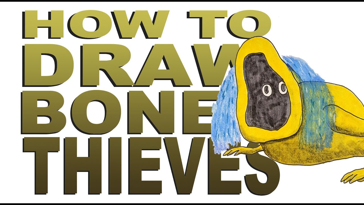 How To Draw Bone Thieves The Backrooms Youtube