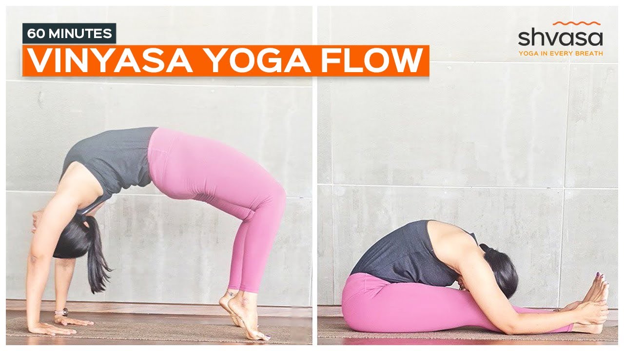 60 Minutes Vinyasa Yoga Flow Youtube