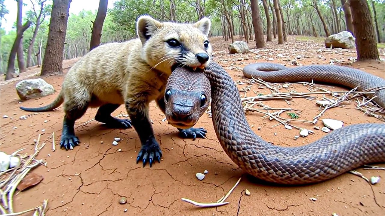 How Does This Tiny Mongoose Kill King Cobras Youtube