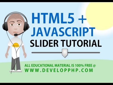 Slider Tutorial Html Javascript Function Programming Youtube