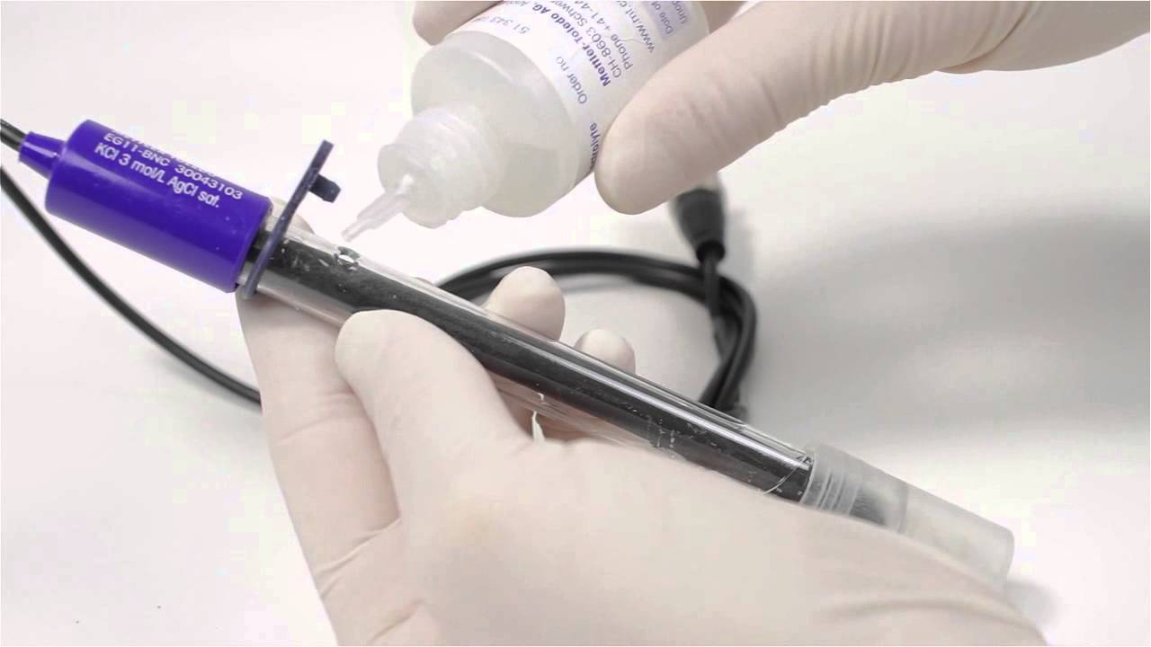 How To Refill An Electrode Youtube