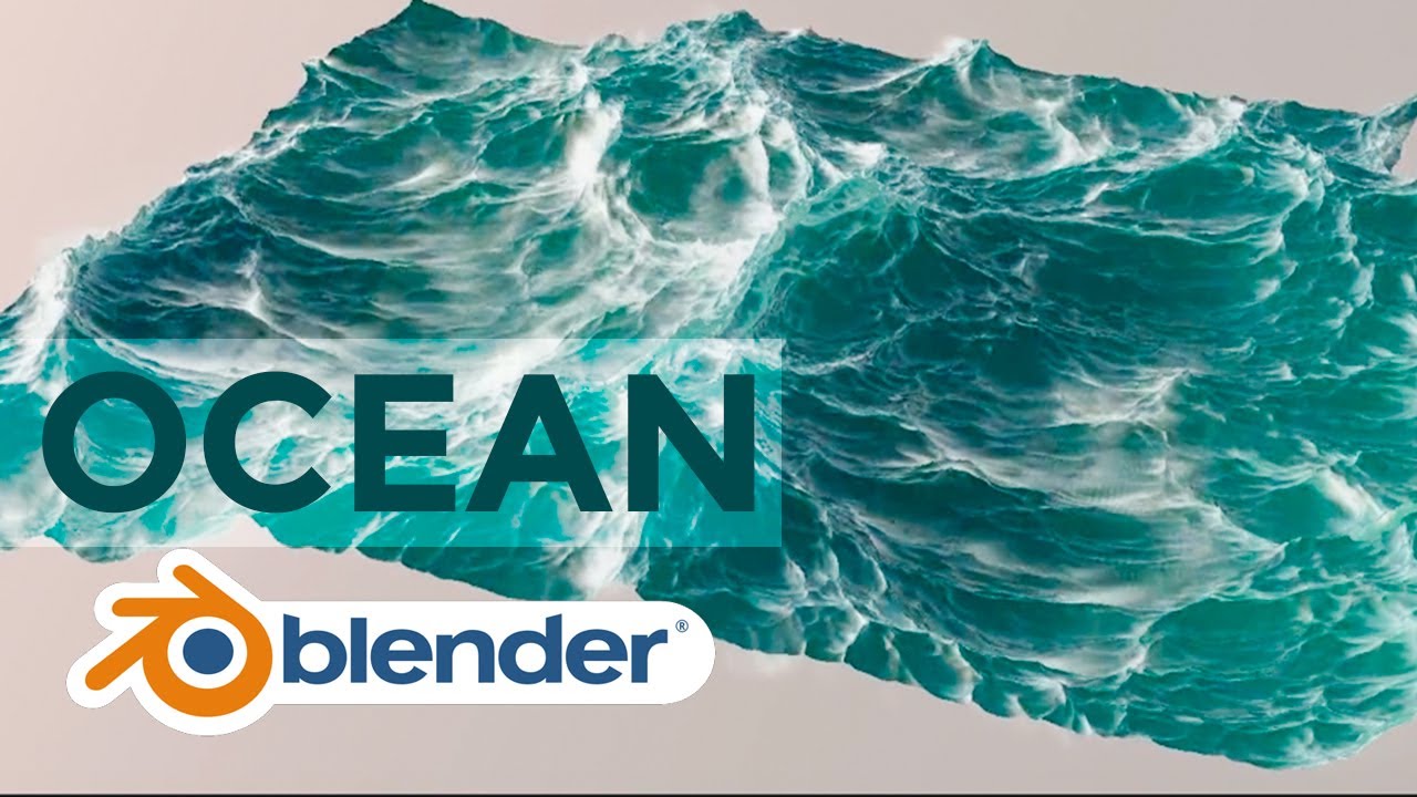 Mastering Realistic Ocean Waves Epic Blender 3 5 Tutorial Youtube