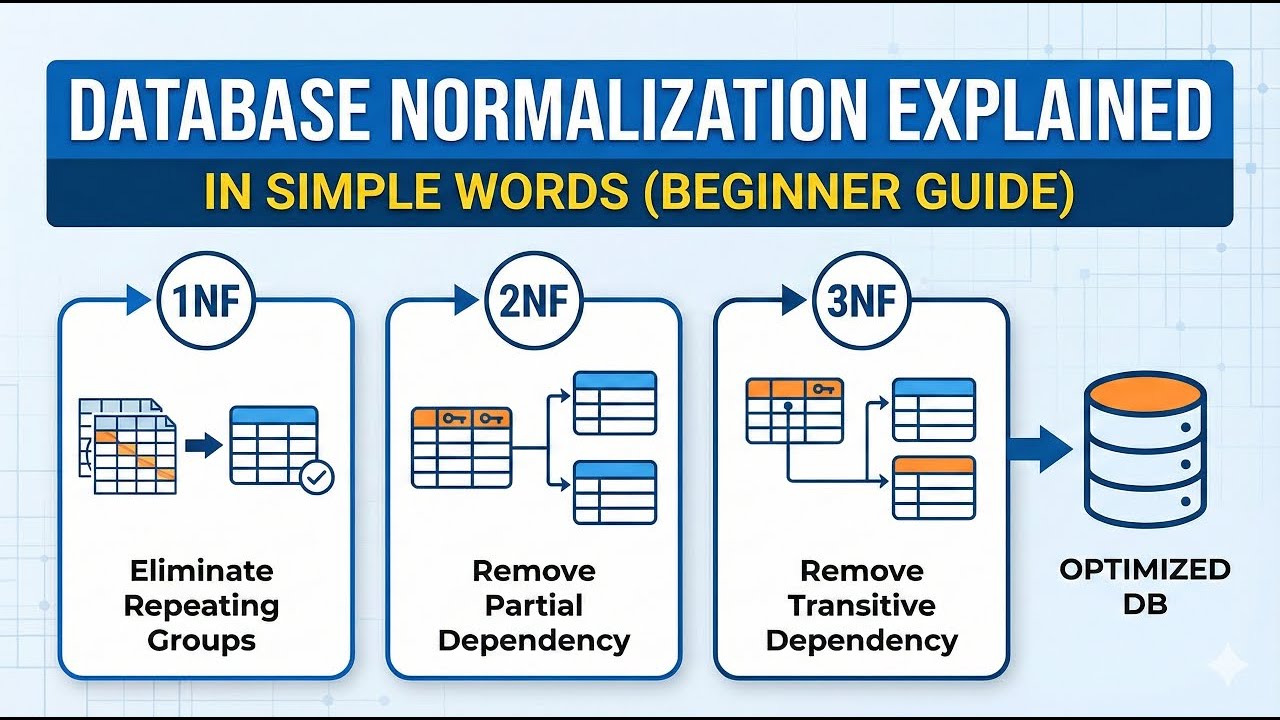 Database Normalization Explained 1nf 2nf 3nf In Simple Words