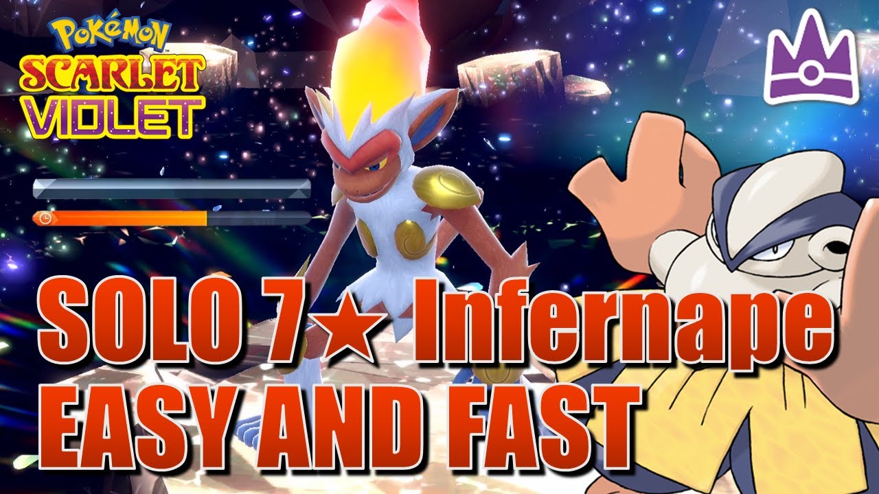Fast Reliable Build To Solo 7 Star Infernape Tera Raid In Scarlet And