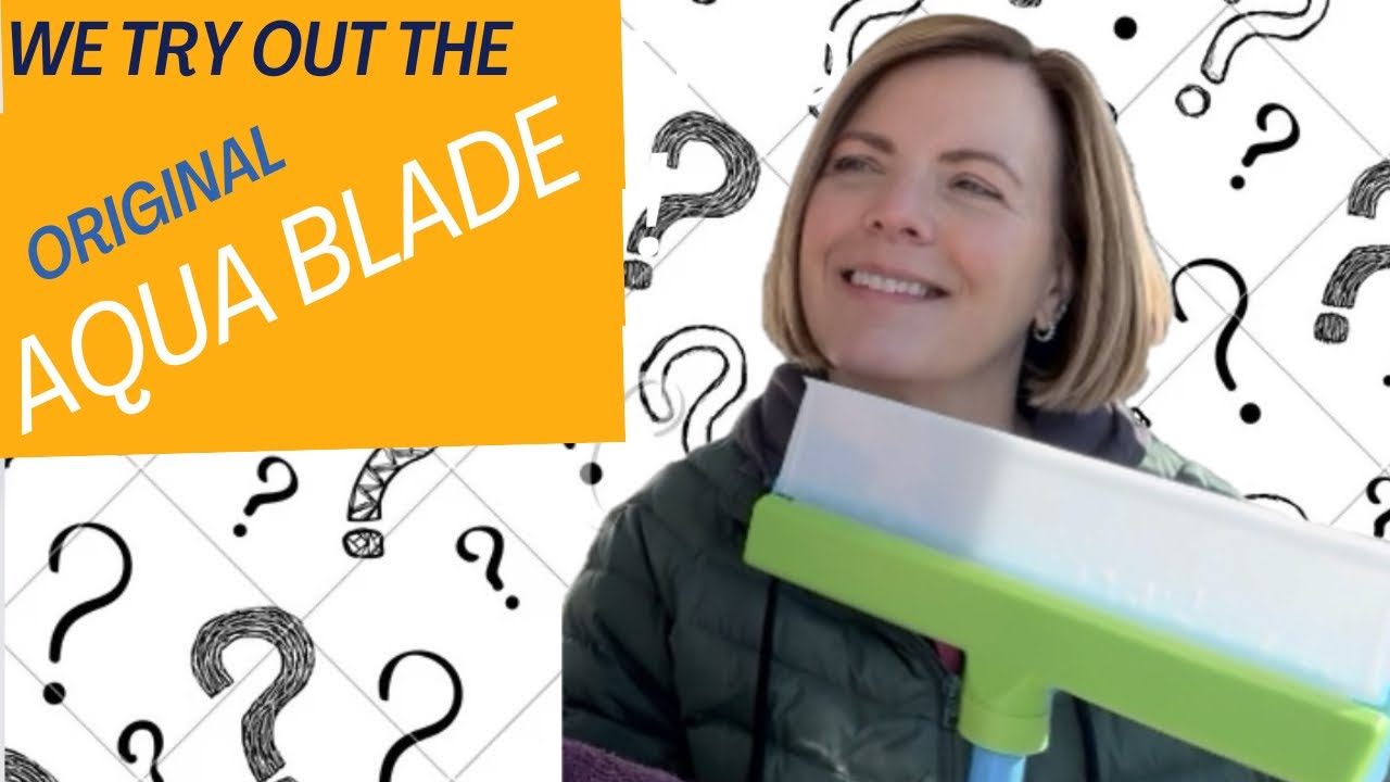 Making Window Cleaning Easy Streak Free With The Original Aquablade