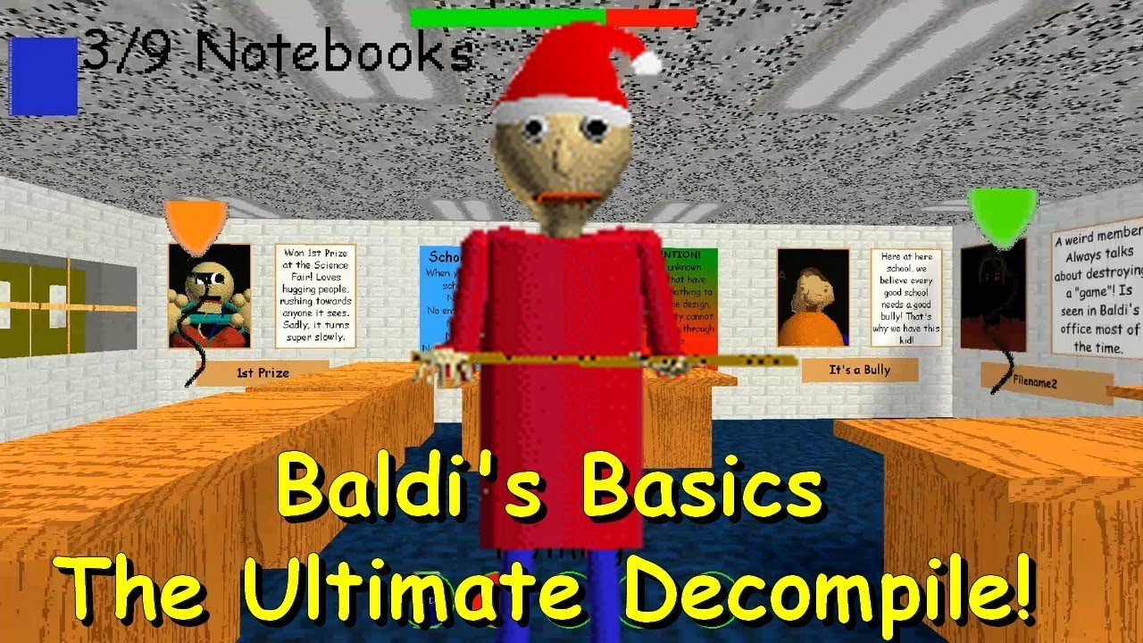 Baldi S Basics The Ultimate Decompile Pre Release 1 Baldi S Basics 1
