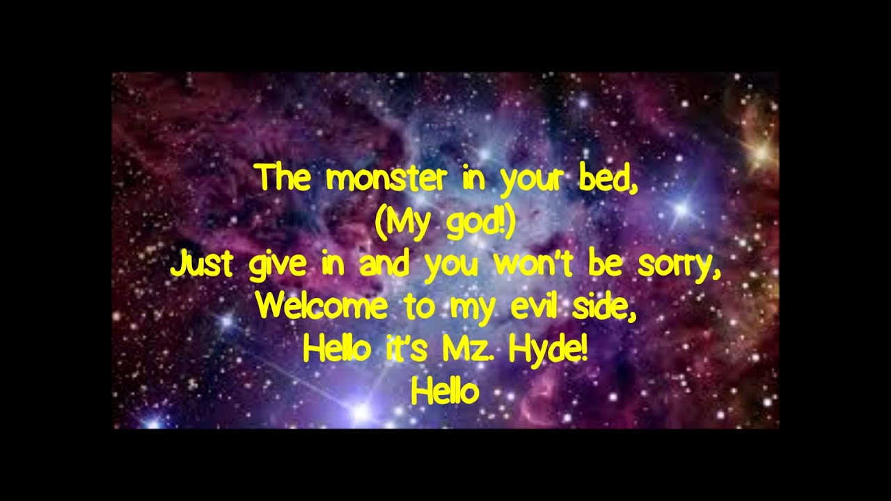 Halestorm Mz Hyde Lyrics Youtube