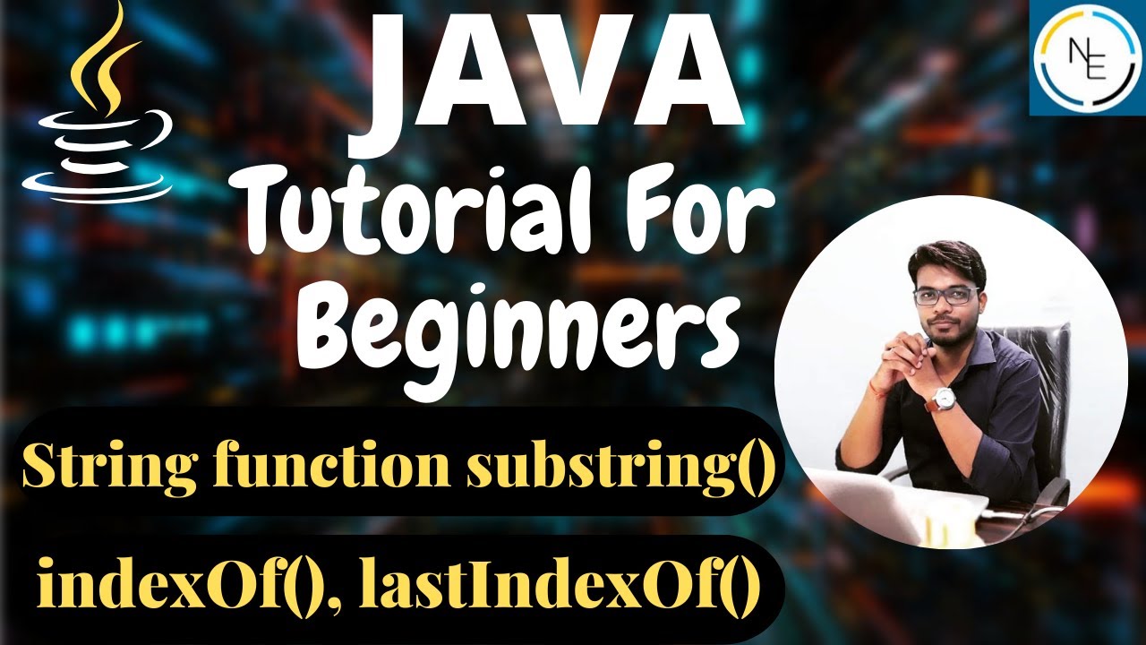 String Function Indexof Substring Java Tutorial For