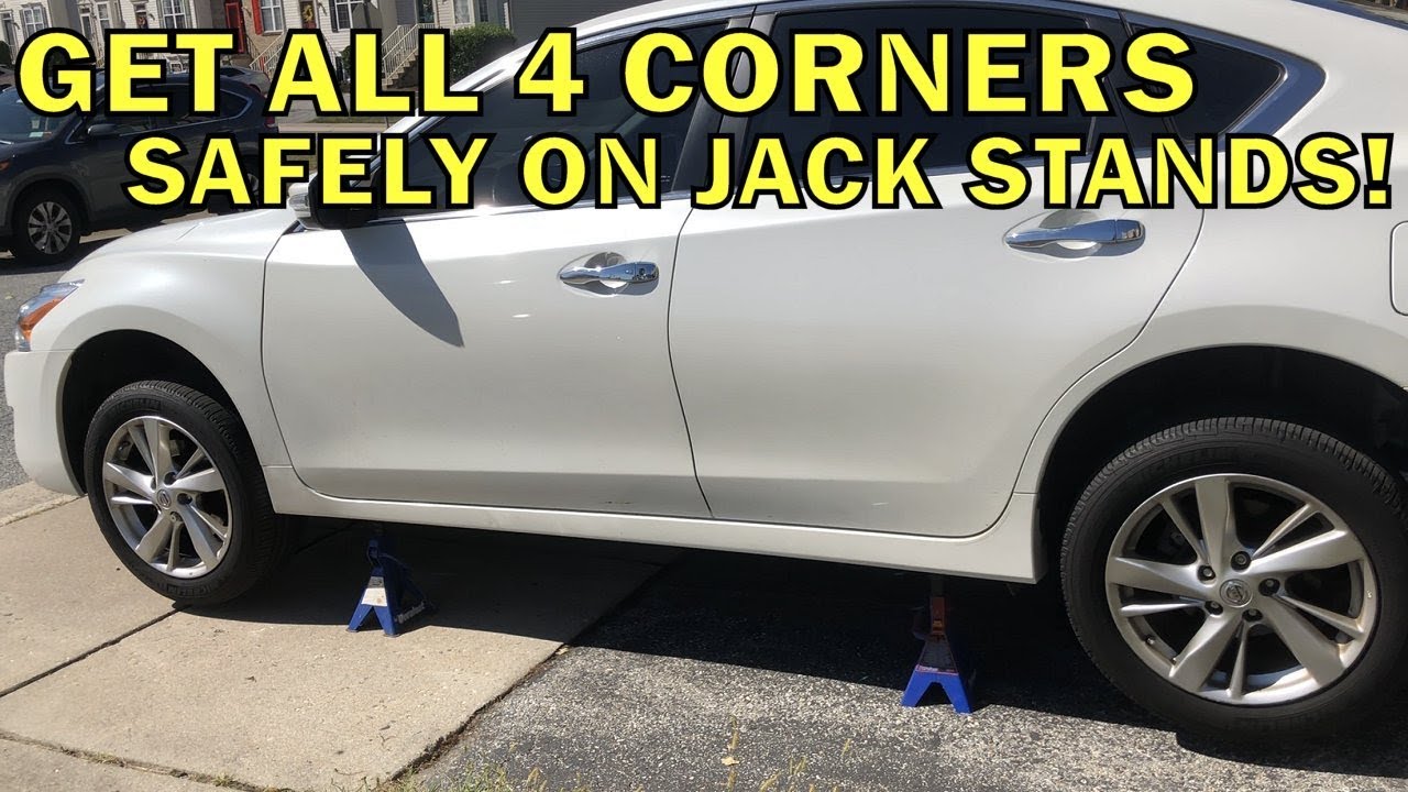 2013 2018 Nissan Altima Jacking Points Youtube