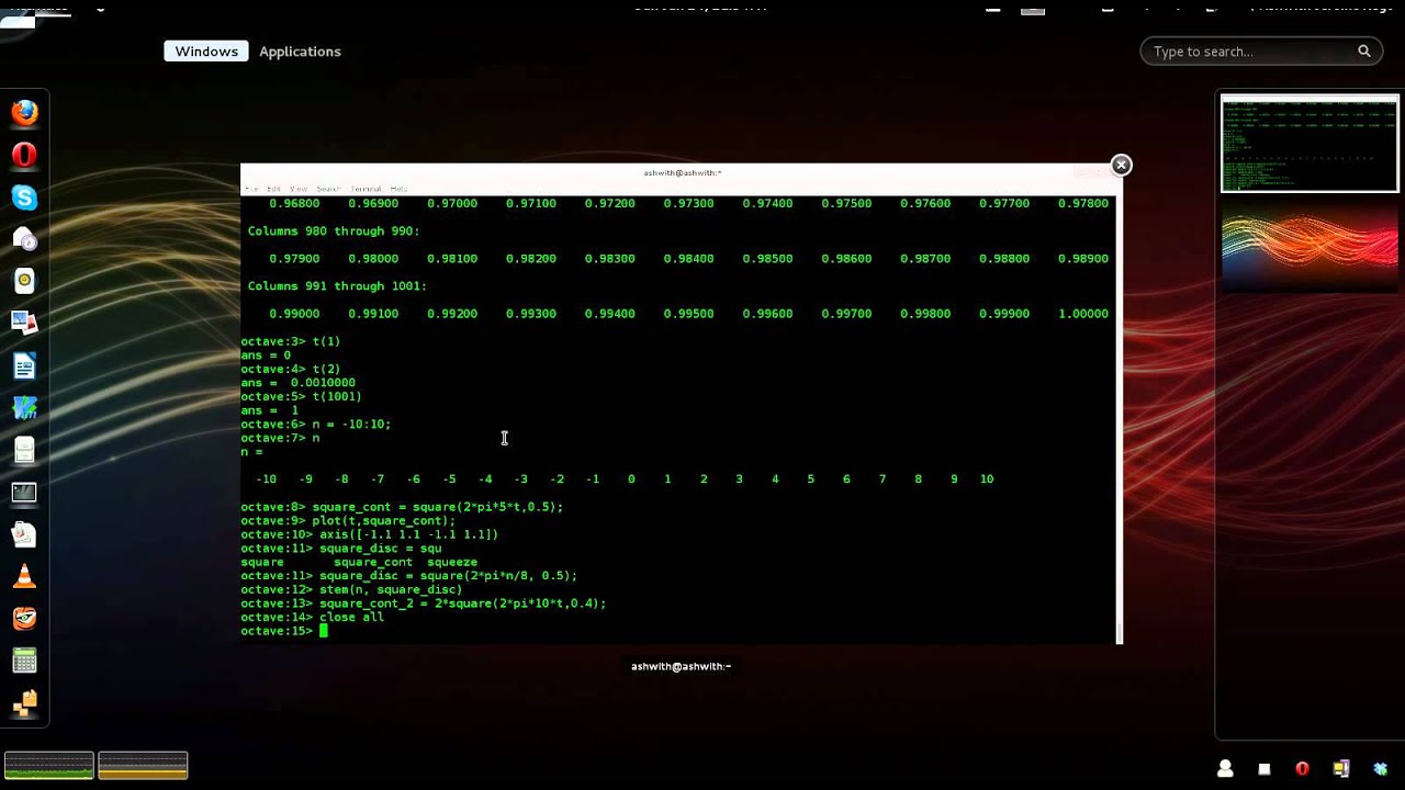 Introduction To Gnu Octave Youtube