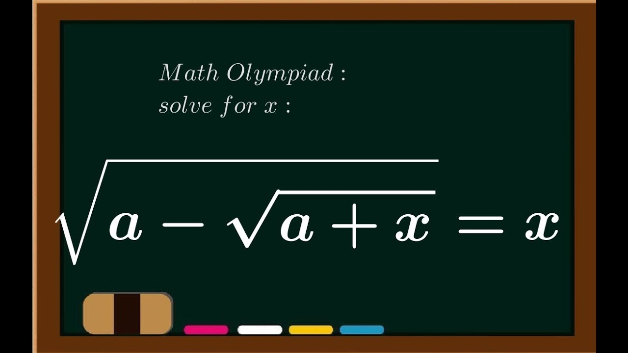 Math Olympiad Questions Youtube