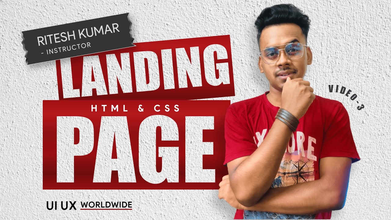 Landing Page Gravitycoding Using Html And Css Ui Design Code