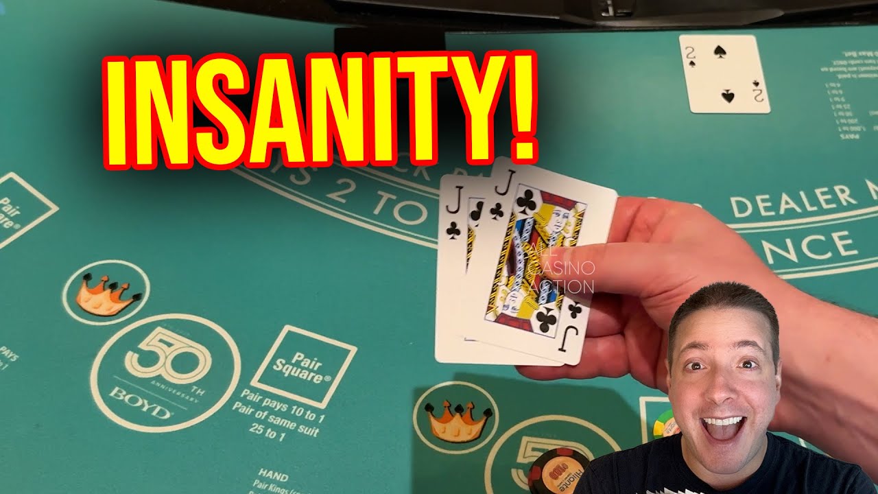 More Insane Blackjack In Las Vegas Youtube
