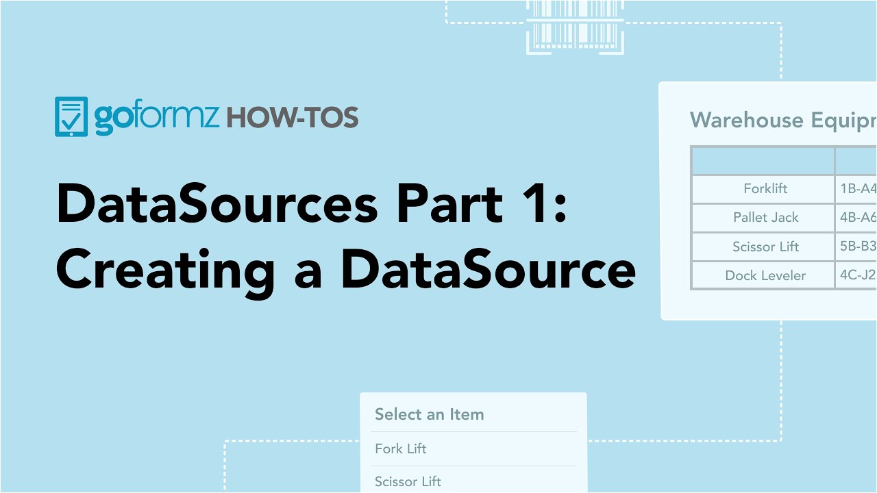 Datasources Part 1 Creating A Datasource Youtube