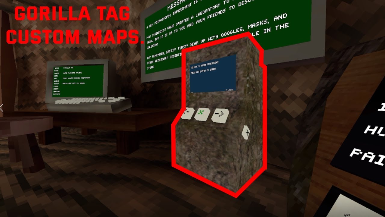 Gorilla Tag Custom Maps Are Back Youtube