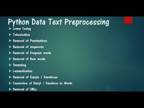 Tpp0 Python Data Text Preprocessing Explained Installing Pandas